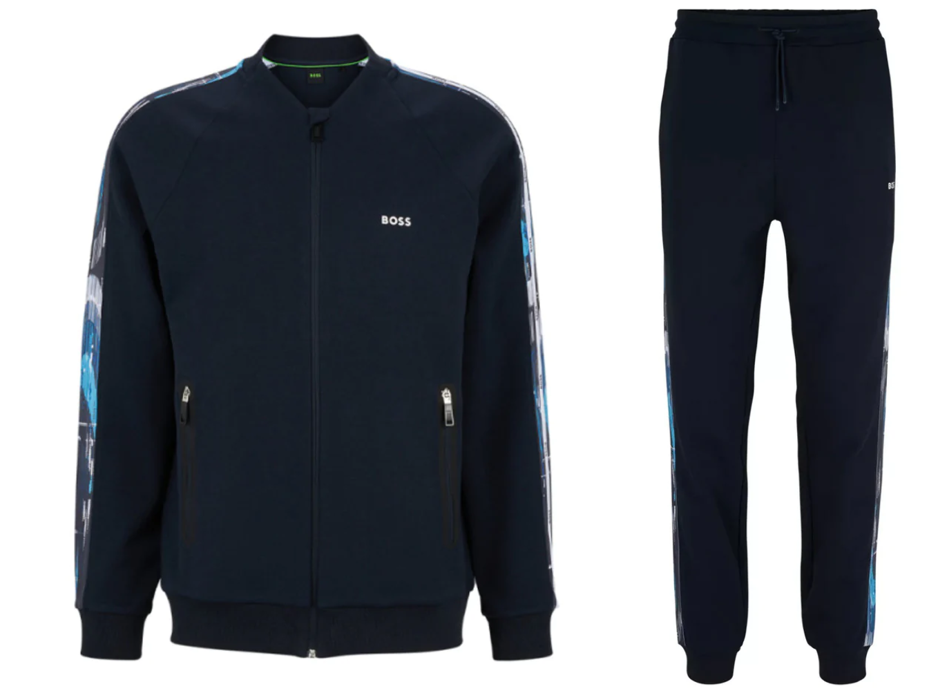 Hugo Boss 50483951-402/50483952-402 Dark Blue Tracksuit – Sport Tech